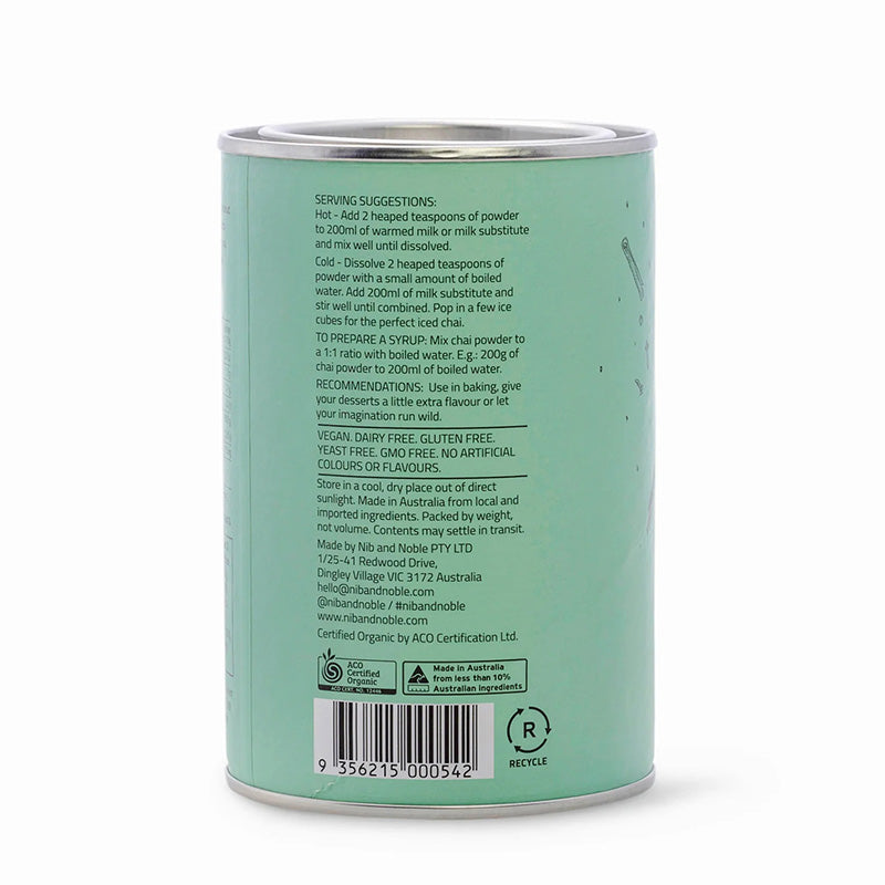 Organic Spiced Chai Powder – Songbird Collection